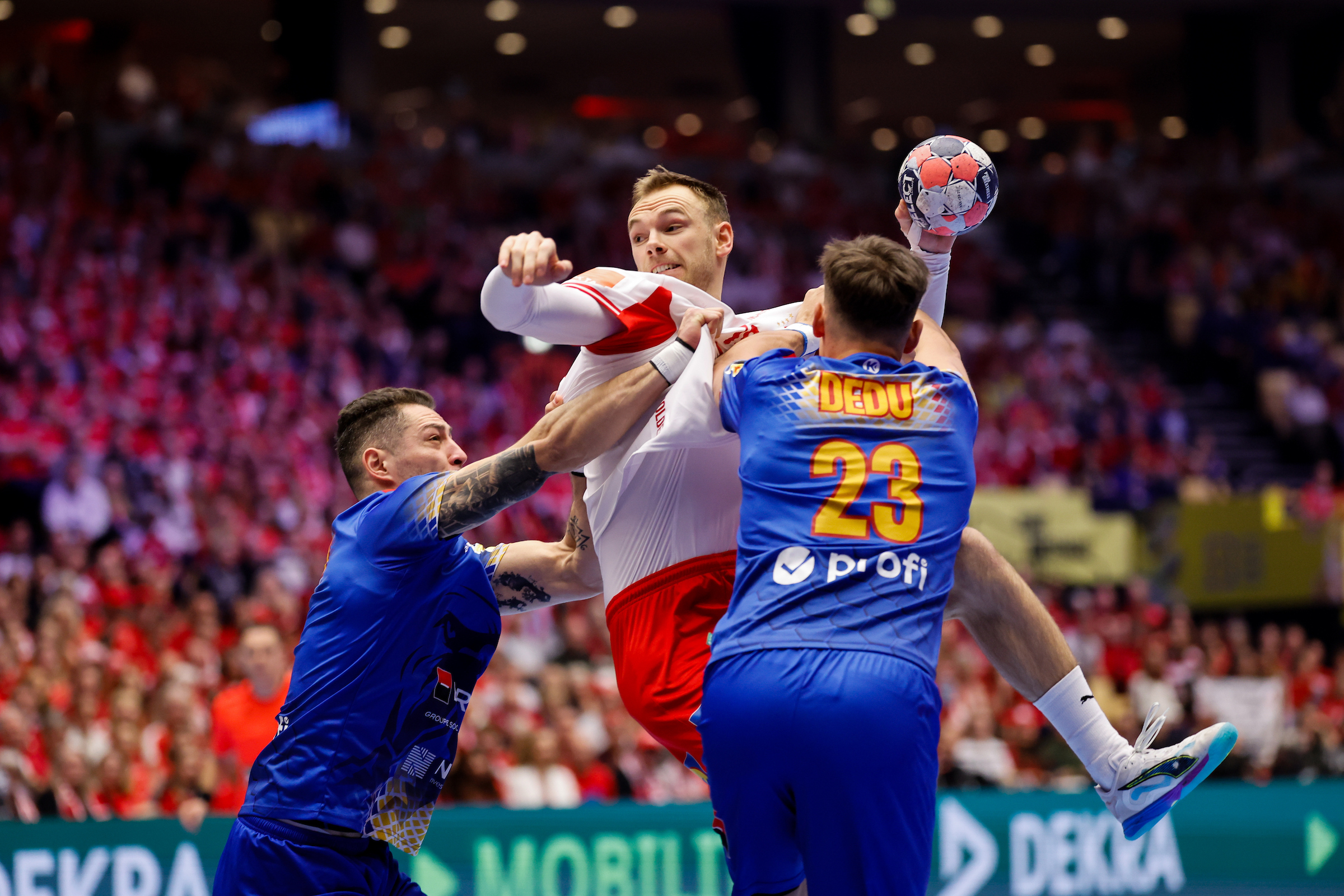 Denmark book Men's EHF EURO 2026 main round ticket and set new record