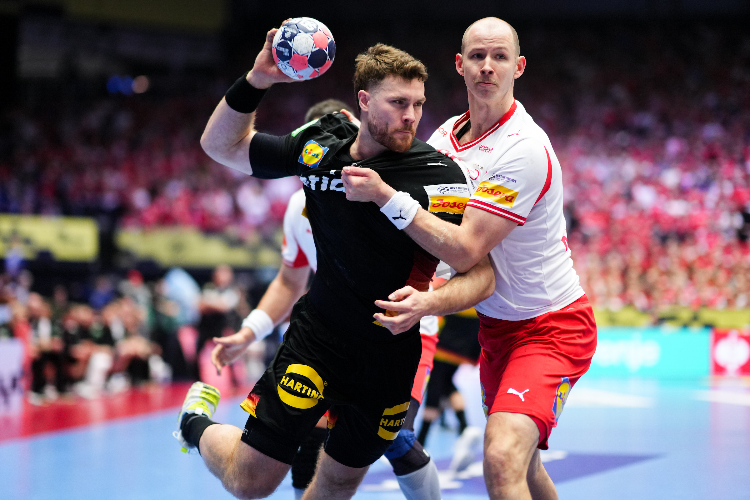 Denmark secure EHF EURO semi-finals after high-octane clash vs Germany
