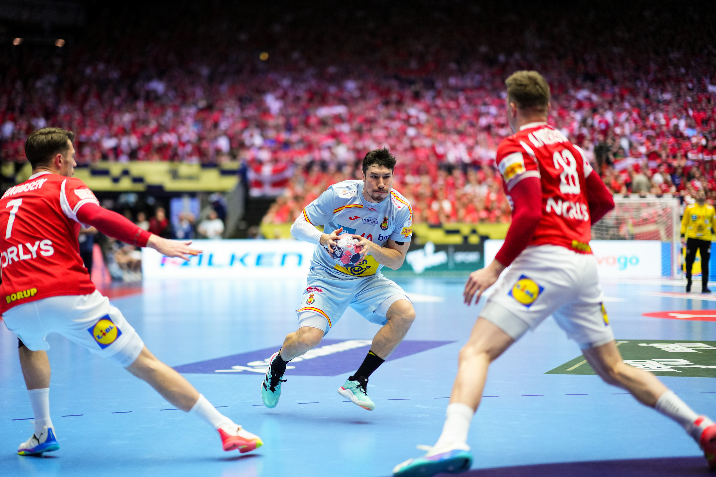 Men's EHF EURO 2026: Emil Nielsen leads the winning Danish red wave