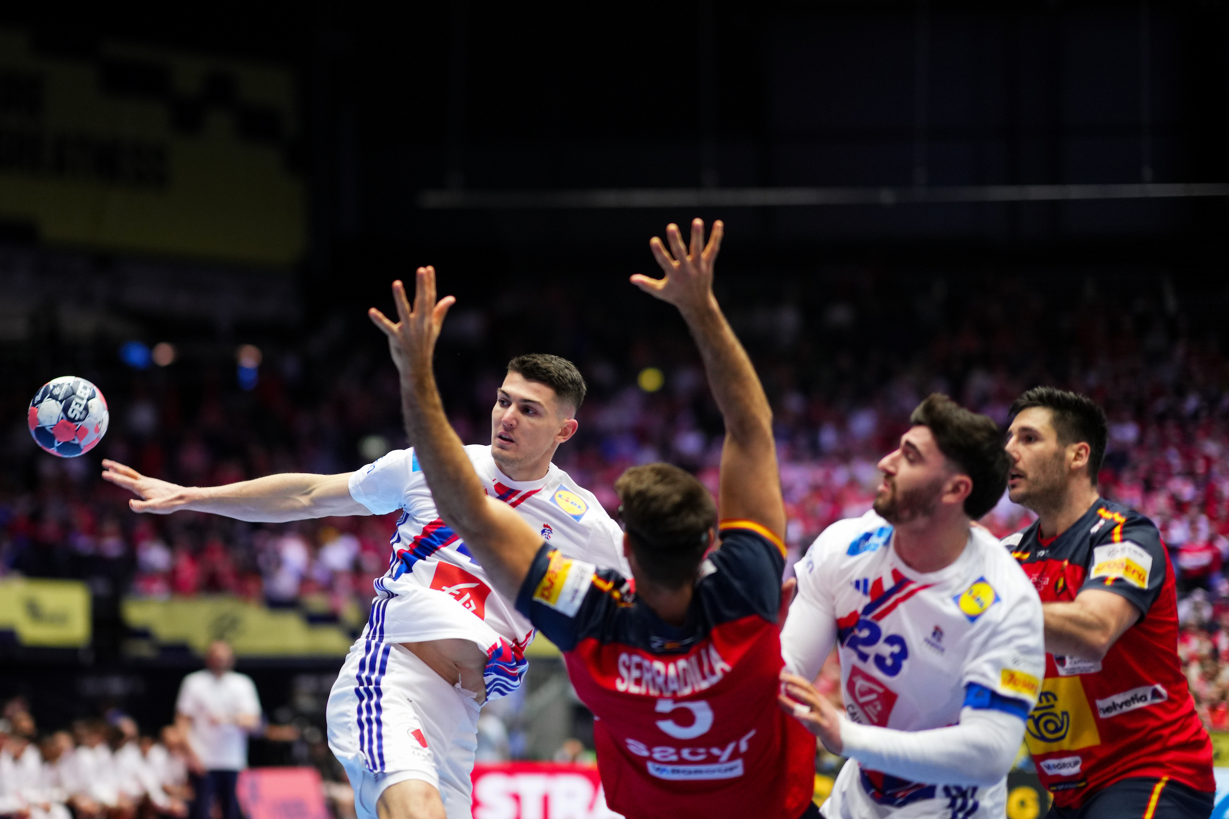 Handball: Spanish win piles pressure on France at Men's EHF EURO 2026