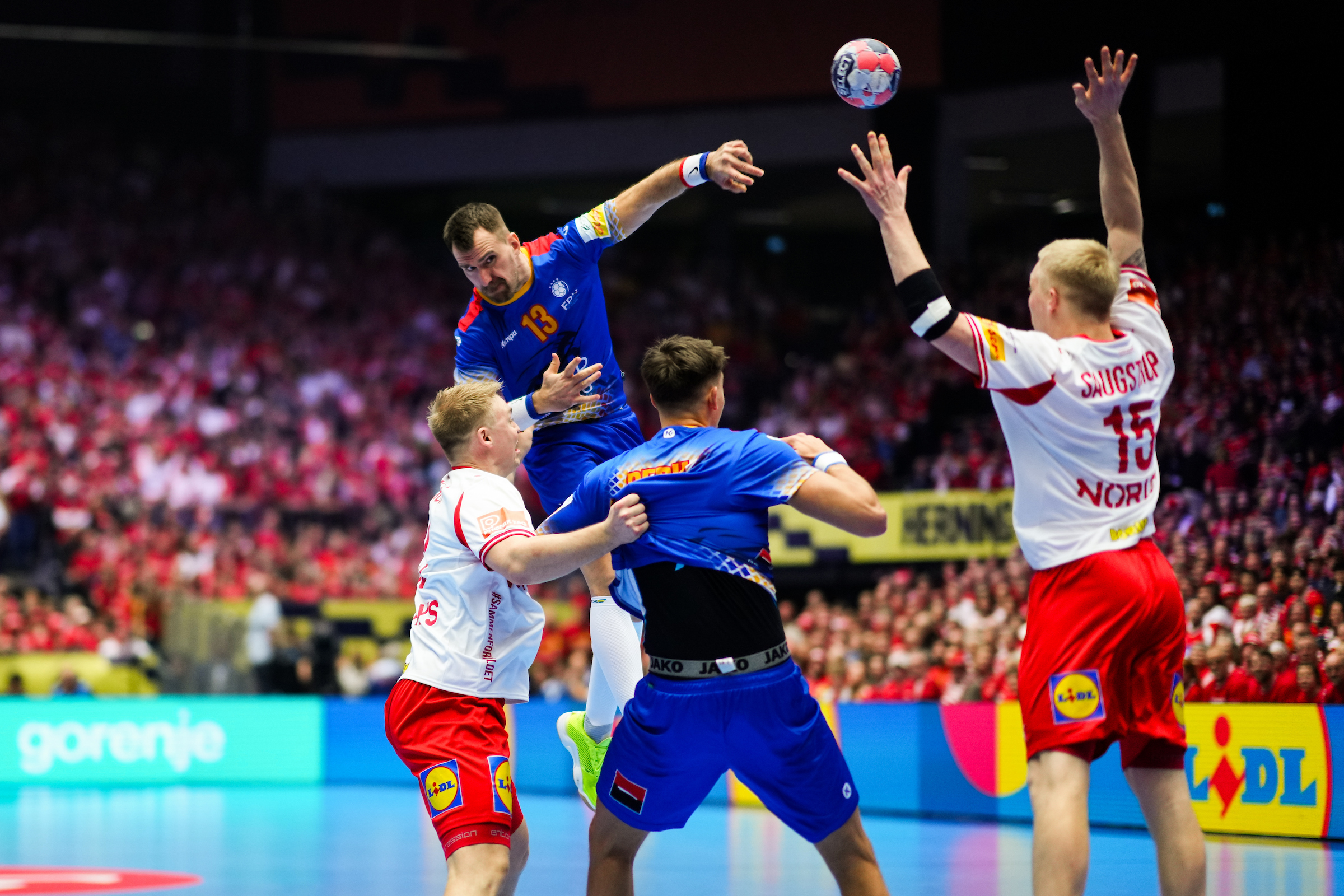 Denmark book Men's EHF EURO 2026 main round ticket and set new record