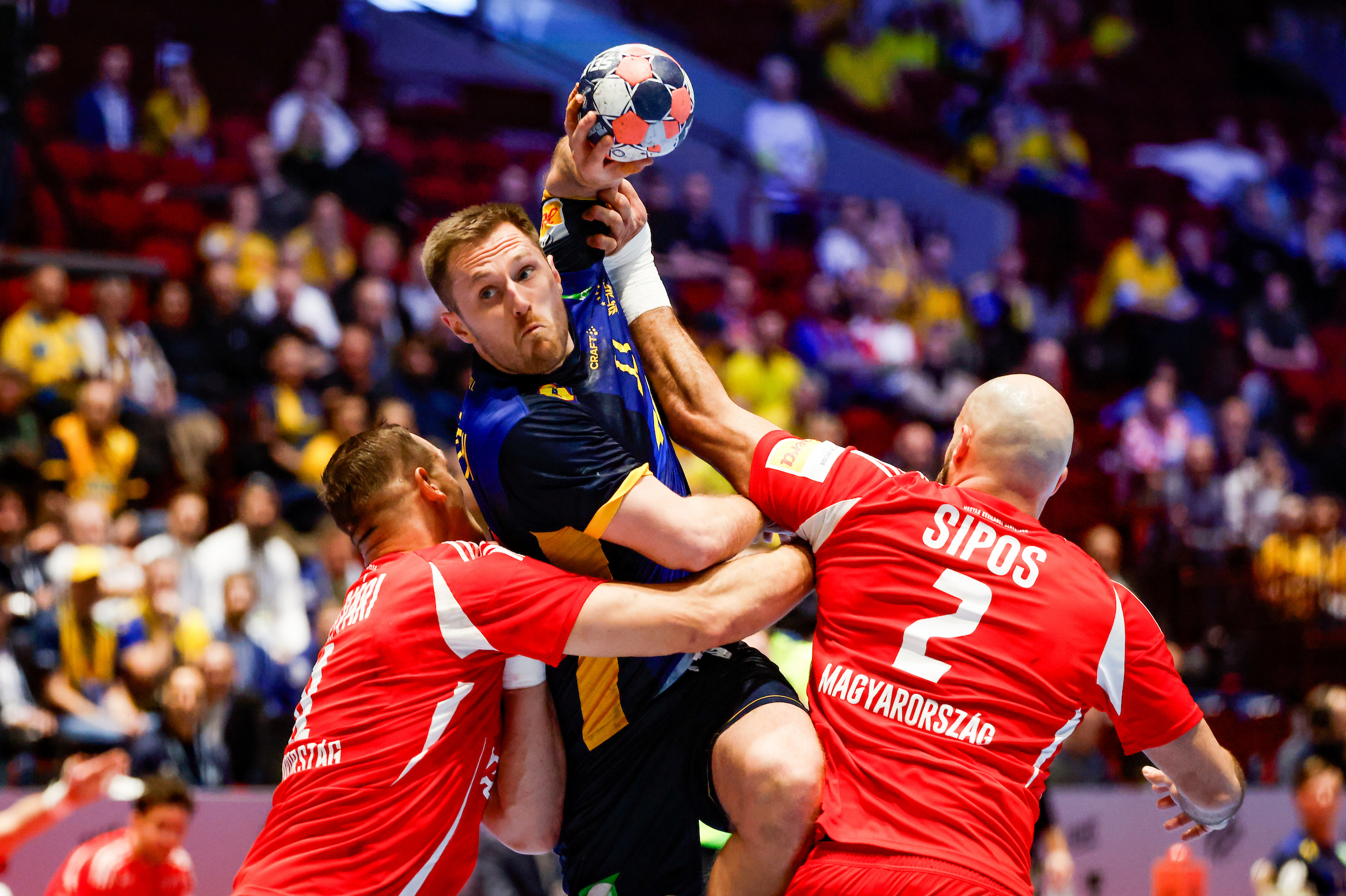 Handball: Sweden and Hungary replay 2008 drama with hard-fought draw