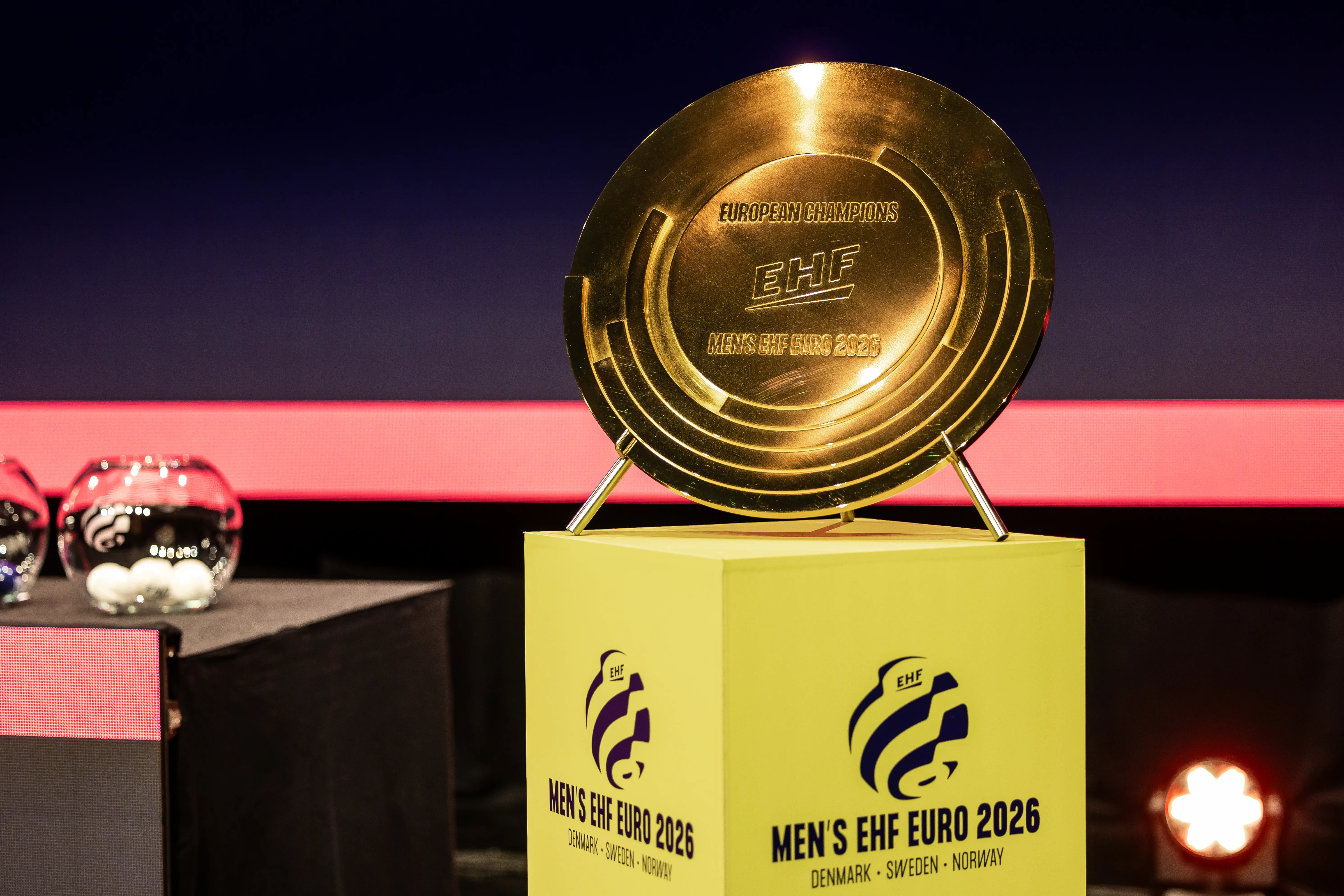 Men's EHF EURO 2026 groups set at the draw event in Herning