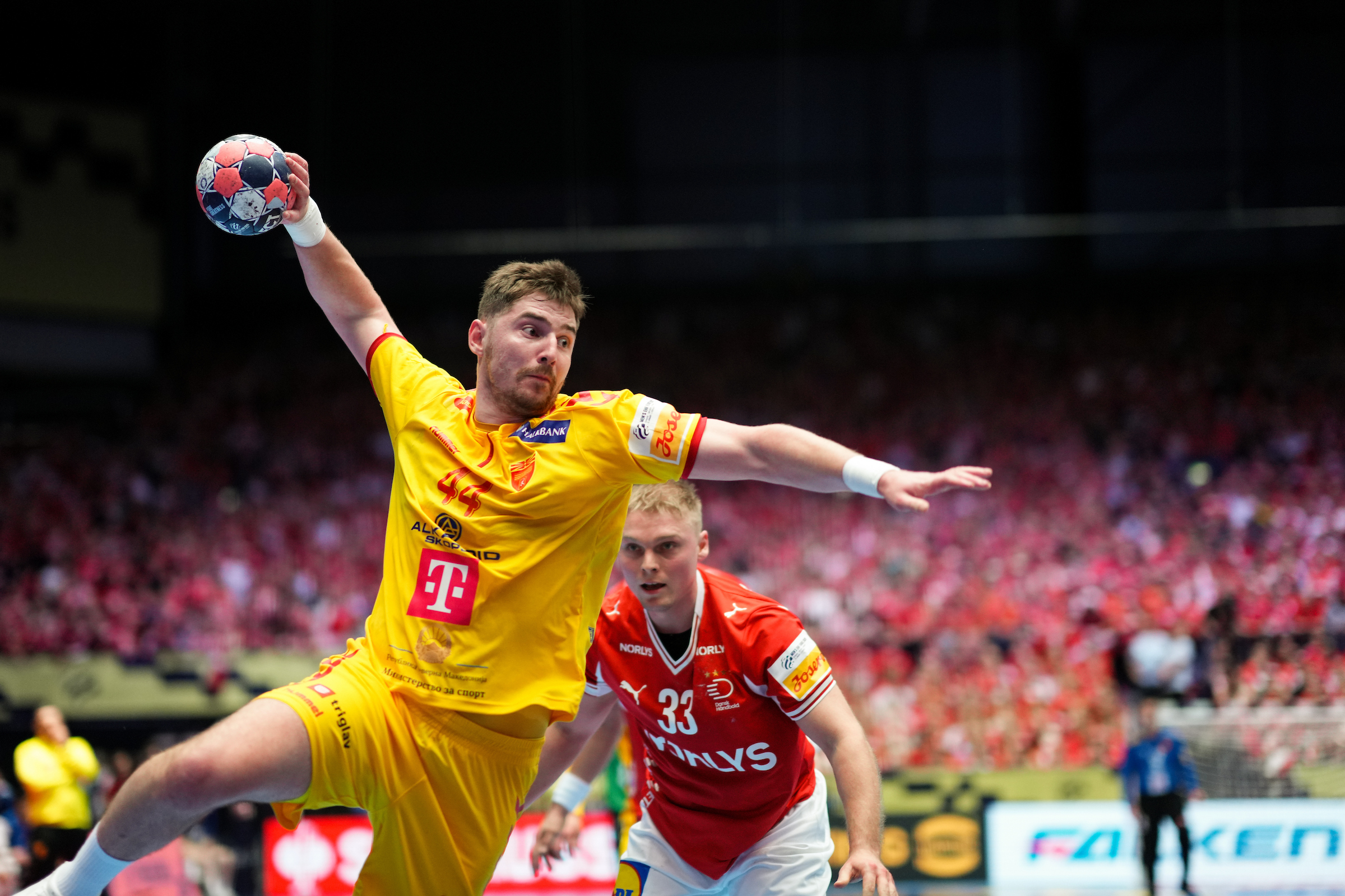 Denmark delight home fans with Men's EHF EURO 2026 win vs Macedonians