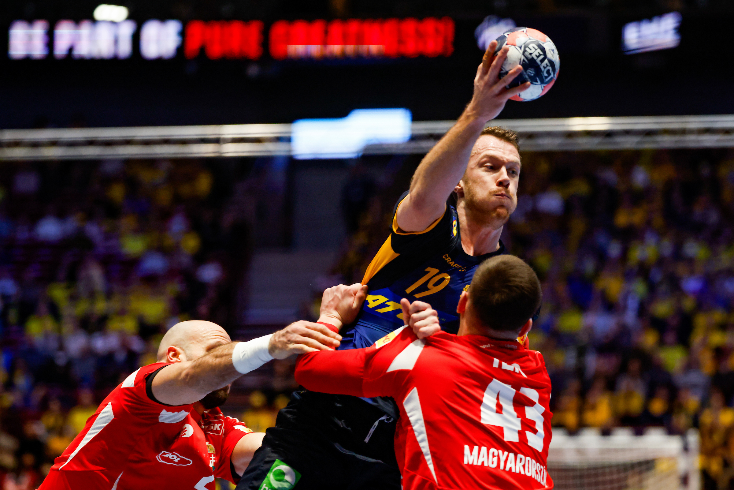 Sweden 32:32 Hungary - Main Round | European Championship