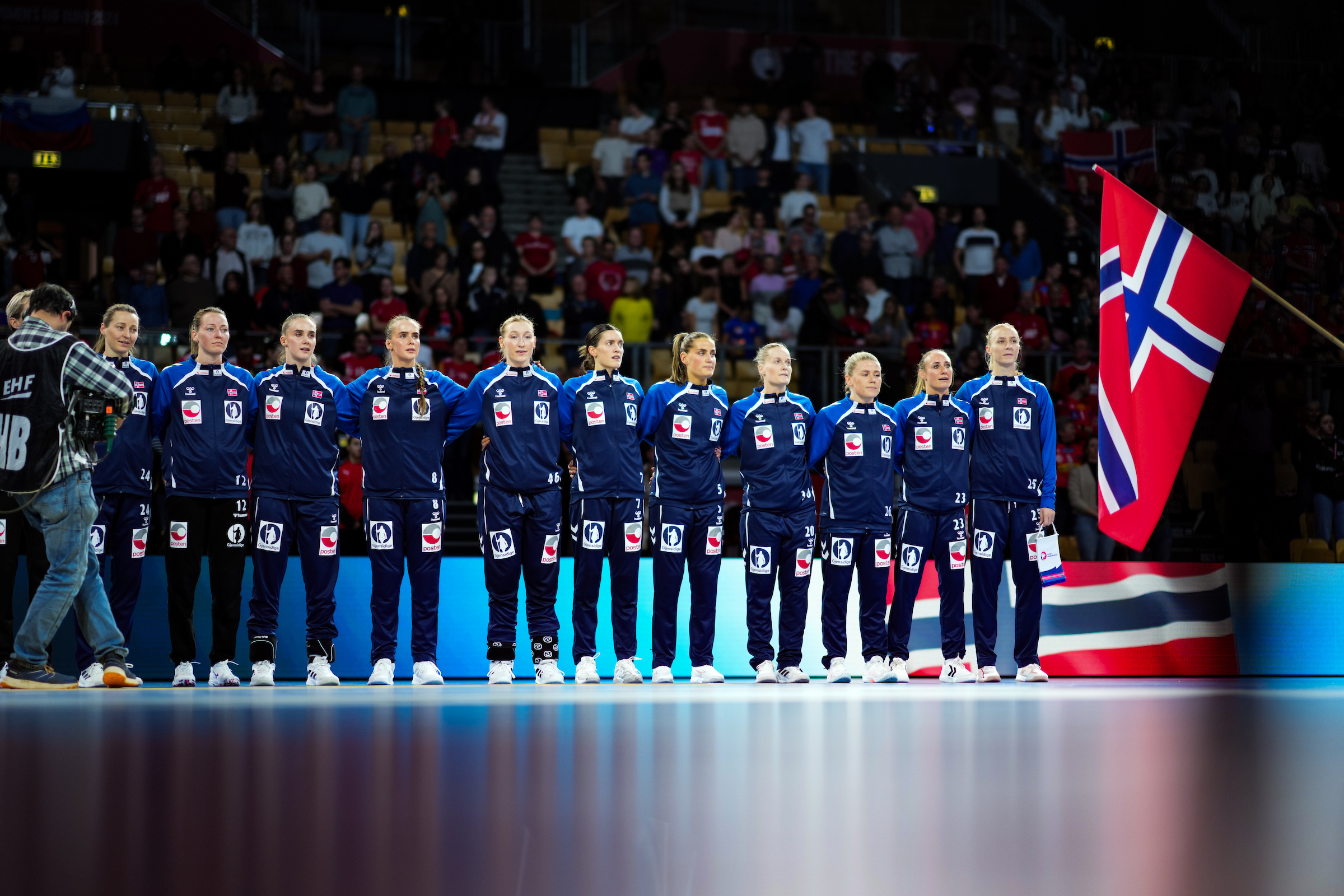 Defending EHF EURO champions Norway start with tough win