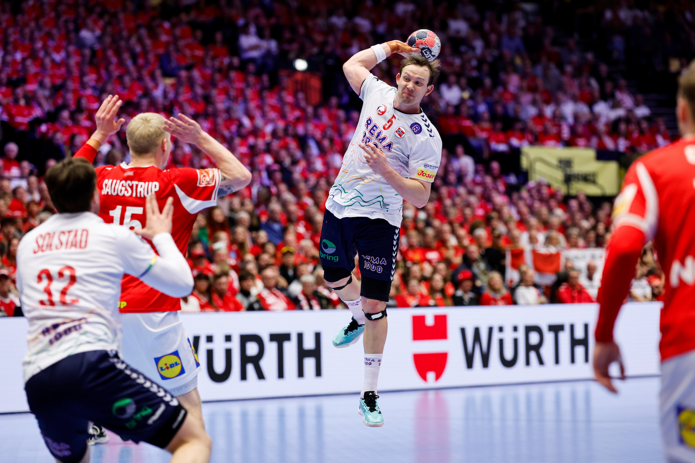 Handball EURO: Denmark secure first spot with commanding win